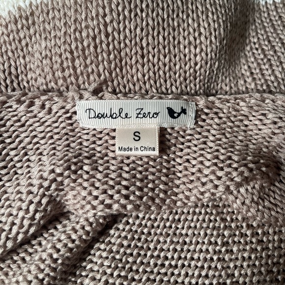 Double Zero | Sweaters | Cute Striped Sweater With Open Back | Poshmark
